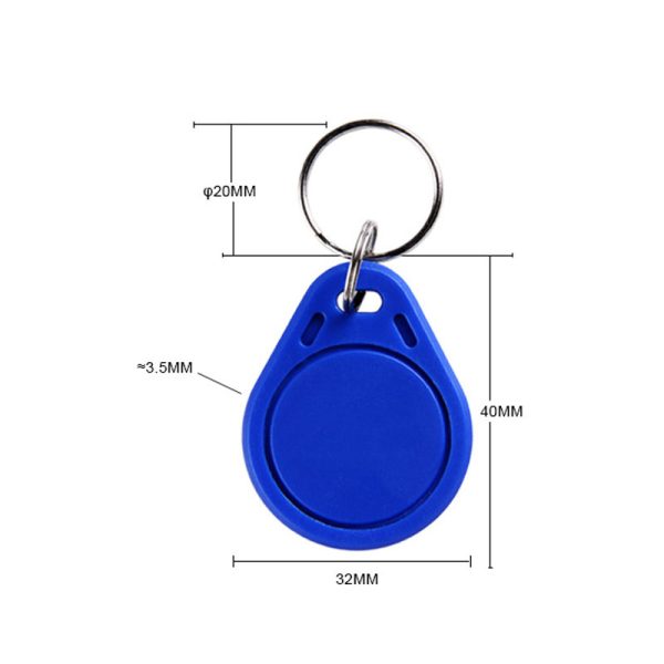 MIFARE Classic 1K(S50) 13.56MHz RFID Badge Key Fob - ABC RFID