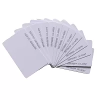 TK4100 EM4100 125KHz Blank RFID ID Printable Card - ABC RFID