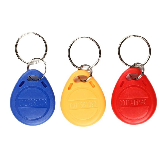 TK4100 EM4100 125KHz RFID Badge Key Fob - ABC RFID