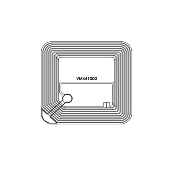 MIFARE Classic 1K(S50) 13.56MHz 50x50MM Inlay Implant Tag RFID Adhesive Sticker - ABC RFID