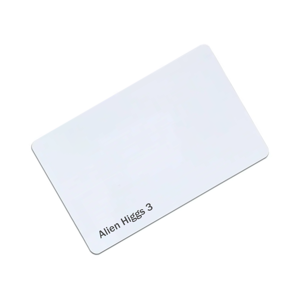 Alien Higgs3(H3) 860-960MHz UHF RFID Blank Card - ABC RFID