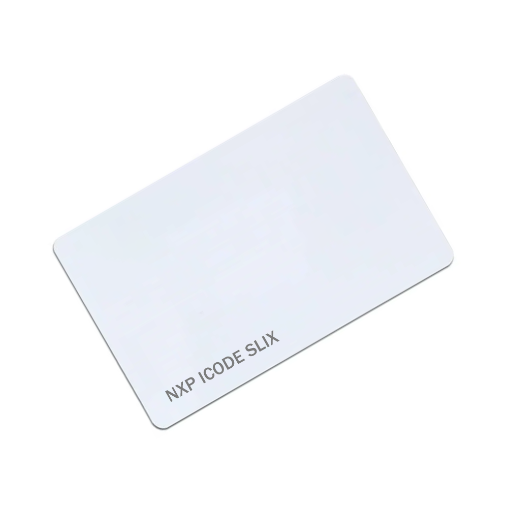 NXP ICODE SLIX 13.56MHz ISO 15693 NFC RFID Tap Blank Card - ABC RFID NXP ICODE SLIX 13.56MHz ISO 15693 NFC RFID Tap Blank Card - ABC RFID
